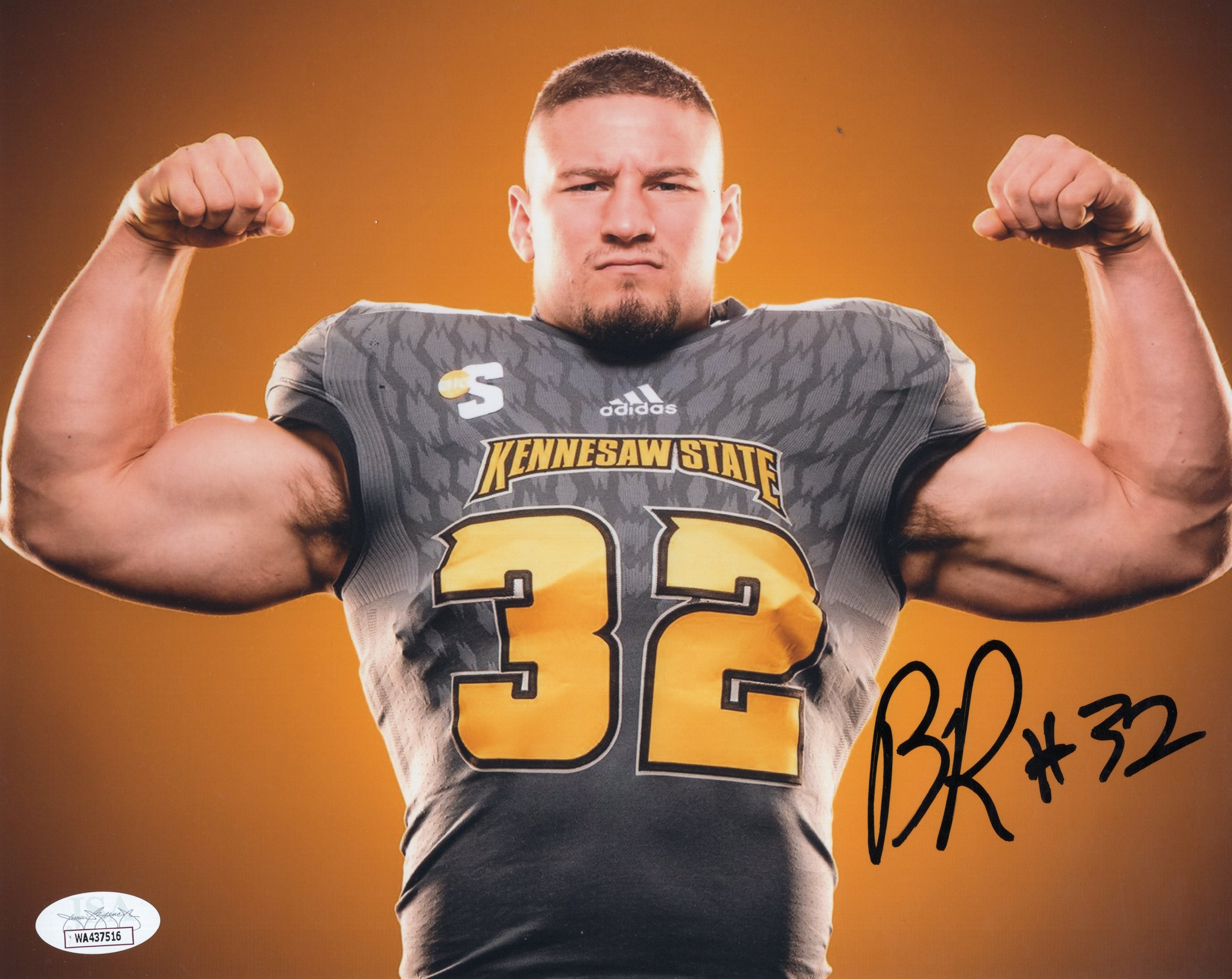 Bron Breakker 8x10 jsa (real name) photo signed auto autographed ...